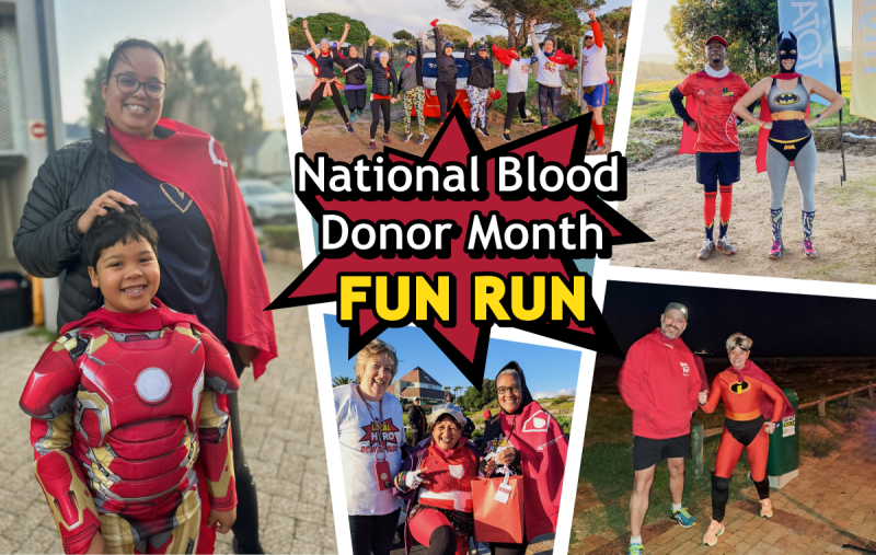 Blood Donors are Local Heroes – We Celebrate Them in Partnership with myrun