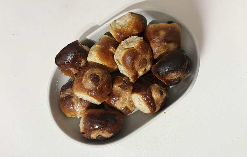 A Fun Activity – Baking Hot Cross Buns Together!